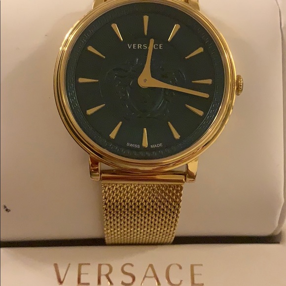 Versace | Accessories | Versace Golden Authentic Gorgeous A Watch ...